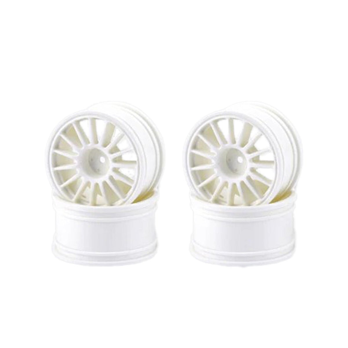 M48S Multi Spoke Wheels Set (White)| Hobby Recreation Products