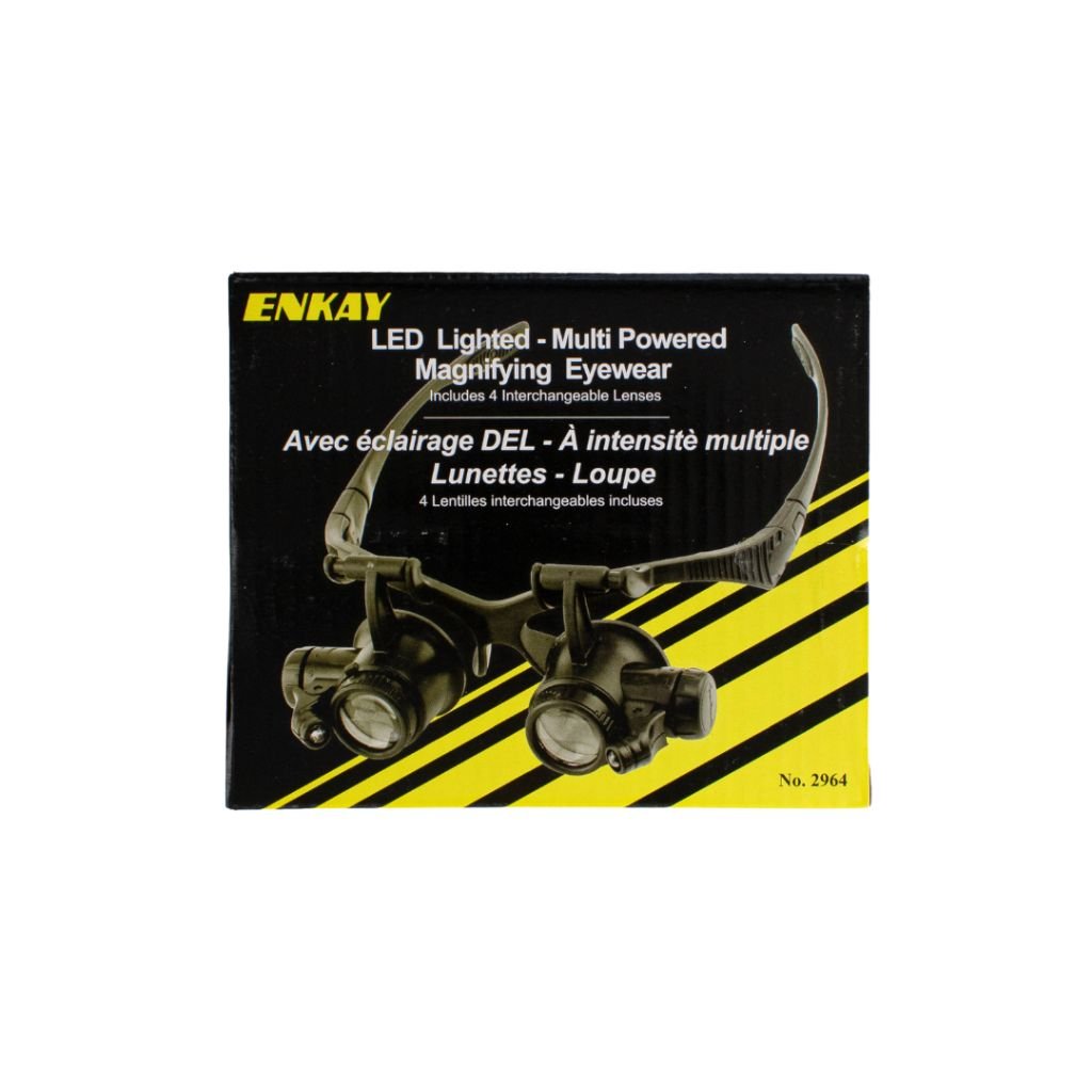 Multi Powered Magnifer w/ LED Lights| Hobby Recreation Products