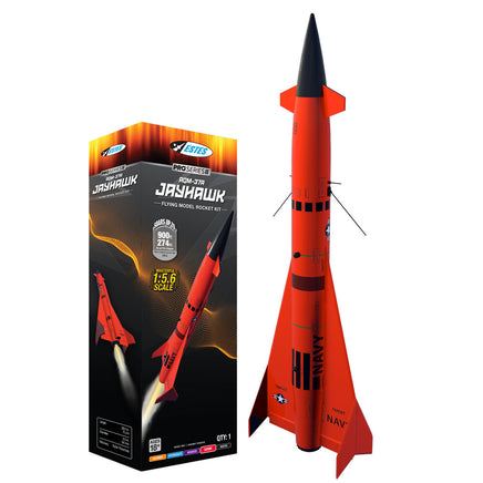 Pro Series II Jayhawk Model Rocket| Hobby Recreation Products