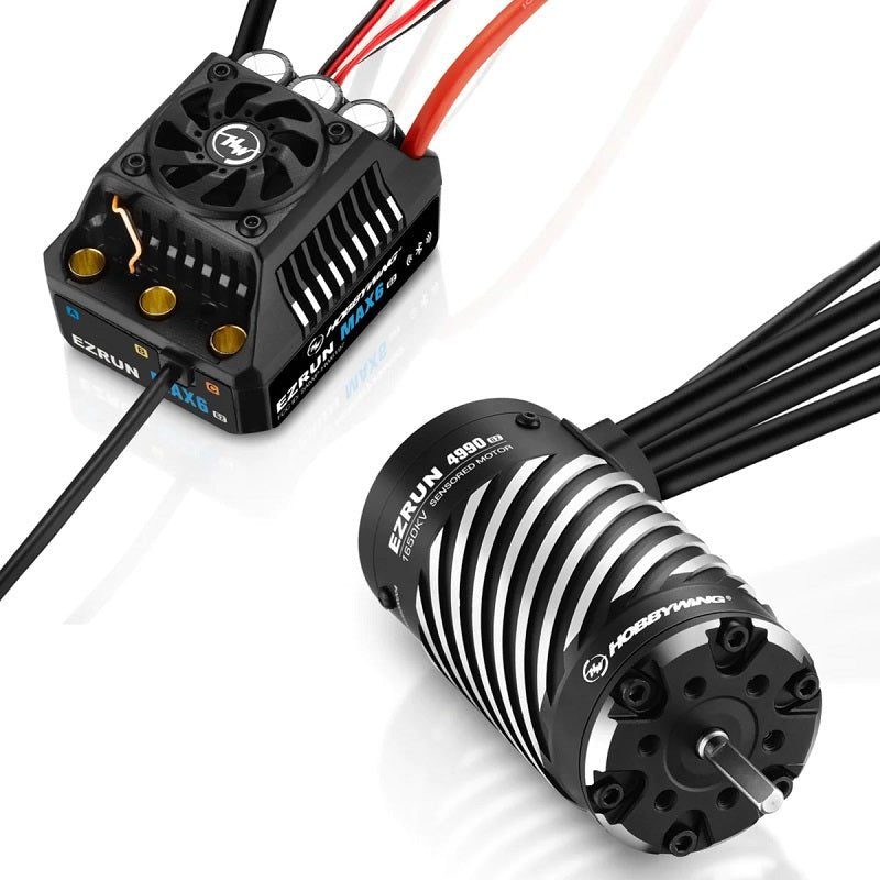 Ezrun MAX6 G2 4990SD 1650KV Motor Combo| Hobby Recreation Products