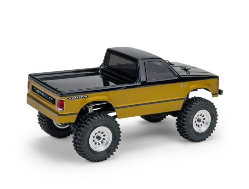 1990 Chevy S10 Crawler Body, Fits SCX24, 5.20" Wheelbase| Hobby Recreation Products
