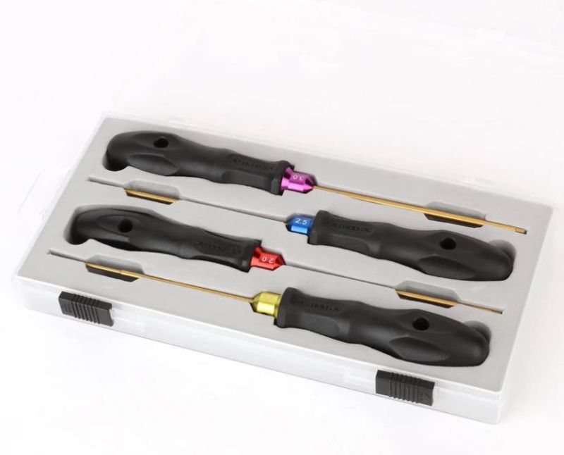 4 Piece Metric Hex Driver Set (1.5, 2.0, 2.5, 3.0mm)| Hobby Recreation ...