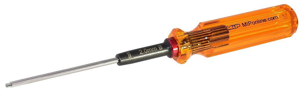 2.0mm Ball Hex Driver Wrench, Gen 2| Hobby Recreation Products