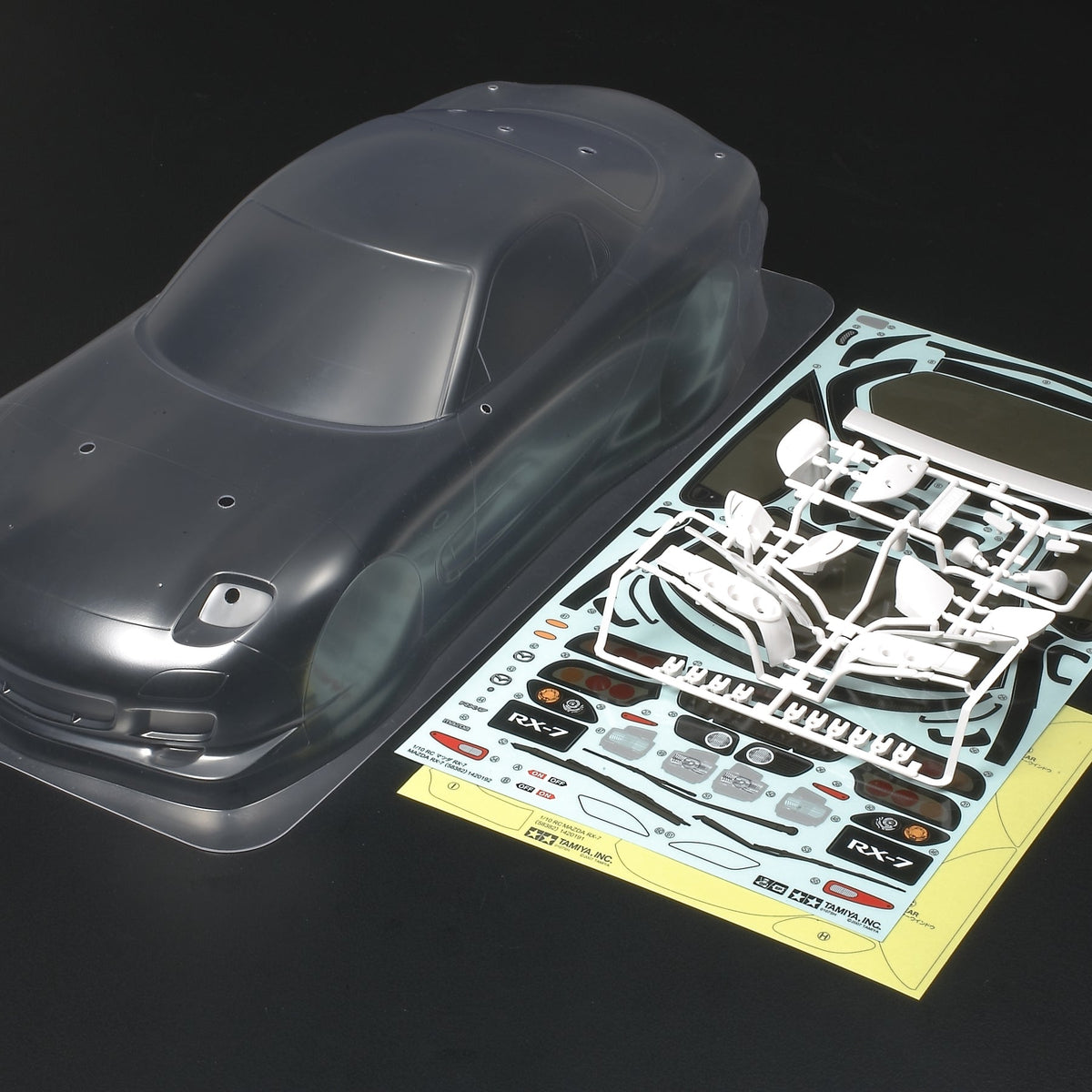 RC Body Set, Mazda RX-7,| Hobby Recreation Products