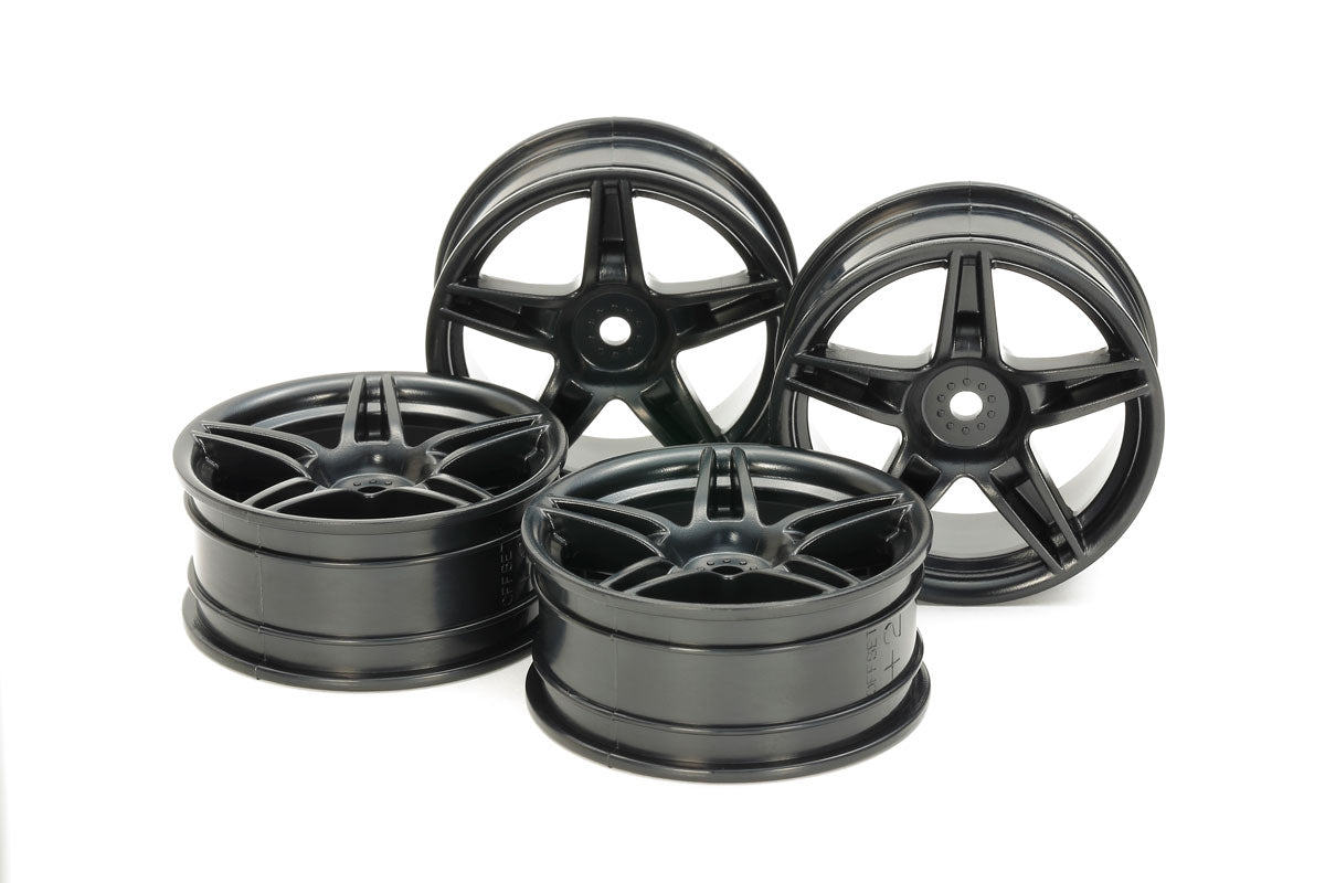 RC 24mm Med-Narrow 5 Sp Wheels| Hobby Recreation Products