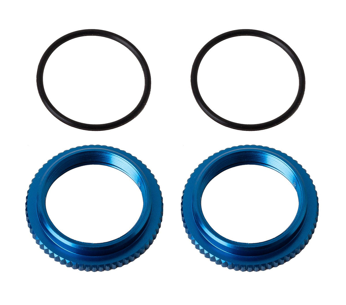 13mm Shock Collars, Blue Aluminium| Hobby Recreation Products
