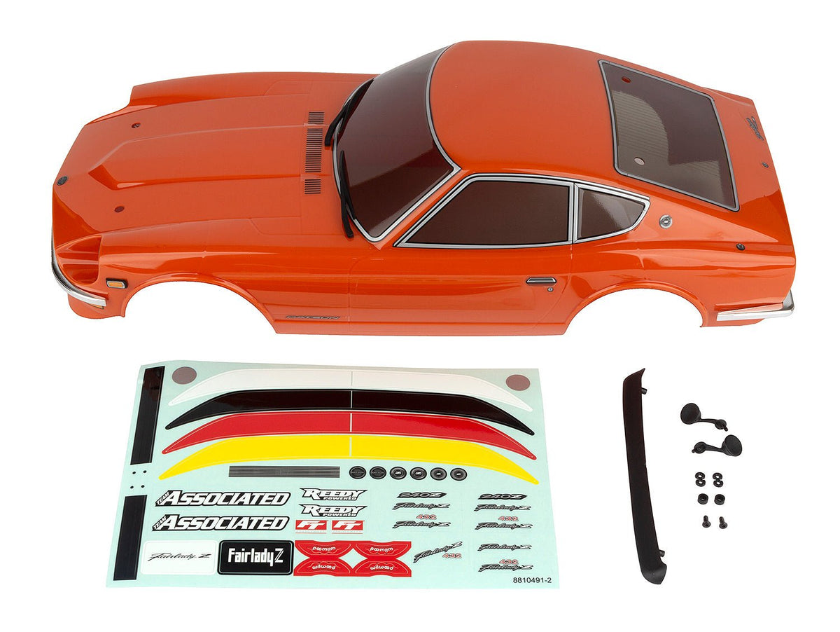 Apex2 Sport, Datsun 240Z Body 918 Orange| Hobby Recreation Products