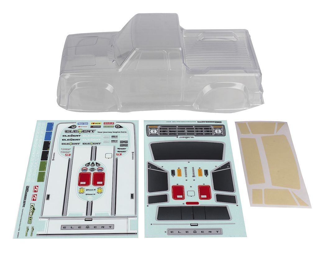 Sendero Body Set, Clear| Hobby Recreation Products
