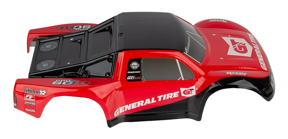 Pro4 SC10 General Tire Contender Body, Printed| Hobby Recreation Products