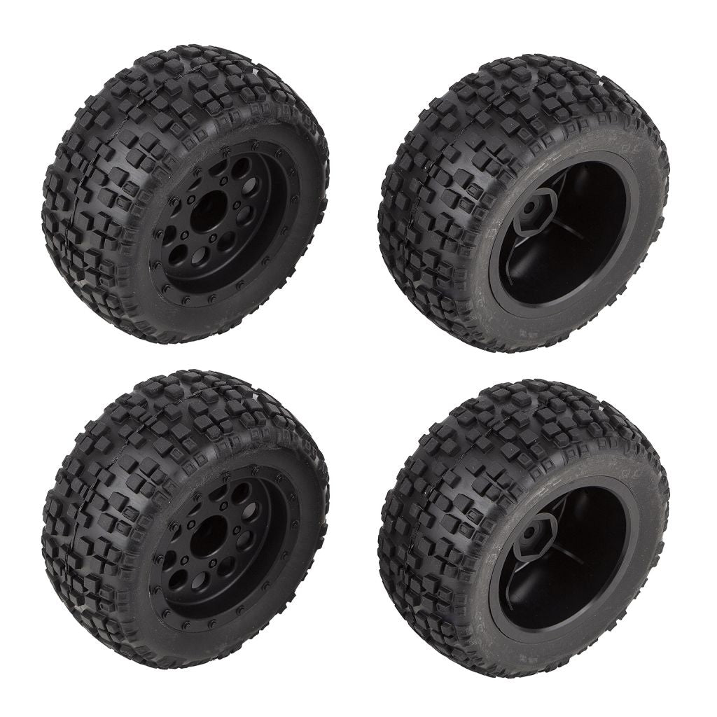 Reflex 14MT Tires and Wheels, Mounted| Hobby Recreation Products