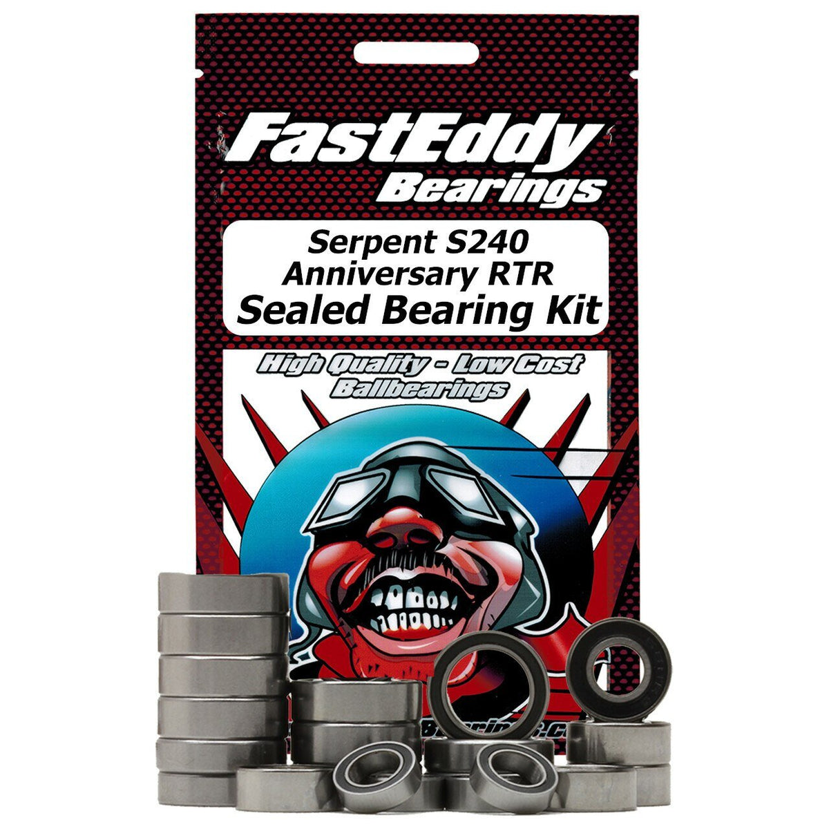 Serpent S240 40th Anniversary RTR Sealed Bearing Kit| Hobby Recreation ...