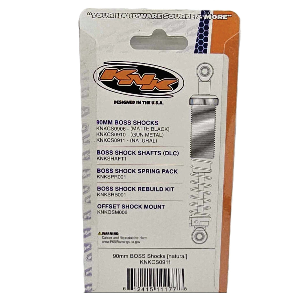 (2) 90mm Boss Shock Natural| Hobby Recreation Products