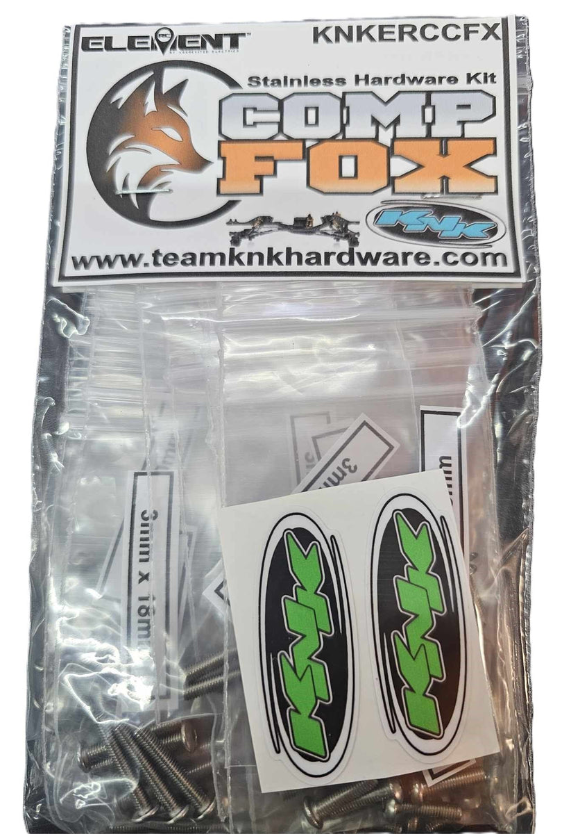 Element Comp Fox Stainless Hardware Kit| Hobby Recreation Products