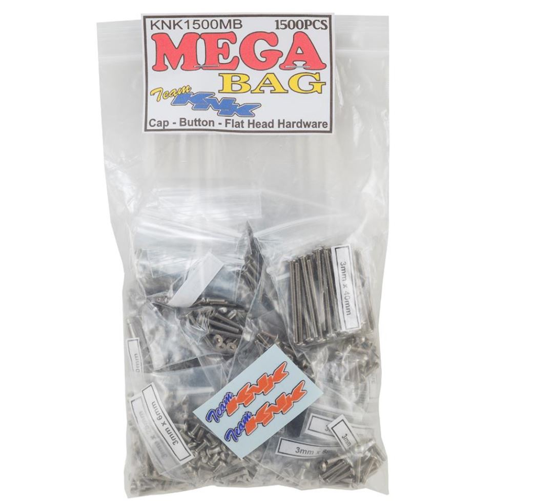 Mega Bag - 1500 Piece Stainless Bulk Bag| Hobby Recreation Products