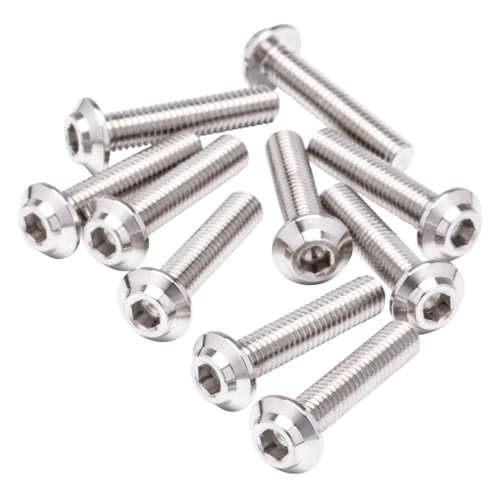 Pro Duty Titanium LowPro Screws - M3x14 - 10pcs| Hobby Recreation Products