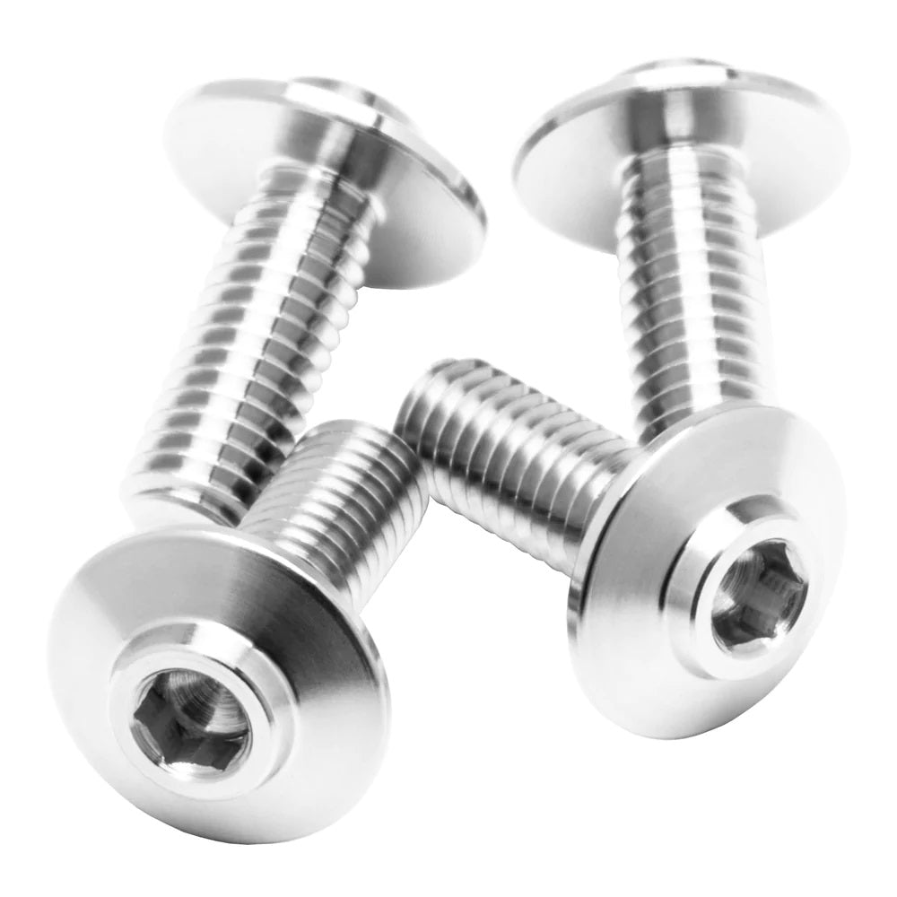 Pro Duty Titanium Screws, Lockdown Head, M3x8, 4pcs| Hobby Recreation ...
