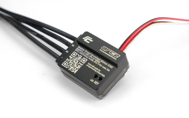ARC-2 Brushed Crawler ESC w/ Programming Box| Hobby Recreation Products