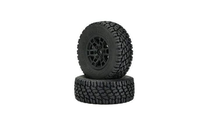 SCA-1E Toyota Tacoma TRD Pro Wheels and Tires Set (PR)| Hobby ...
