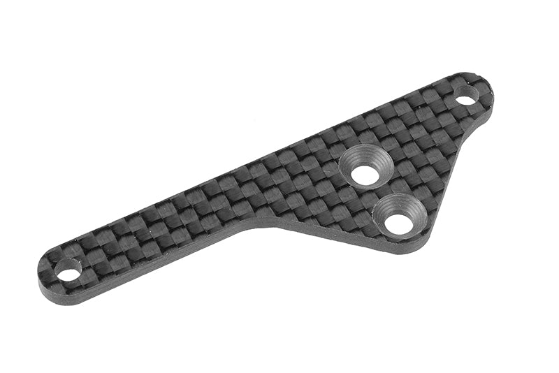 Shock Mount Plate SSX-10 - Graphite 2.5mm - 1 pc| Hobby Recreation Products