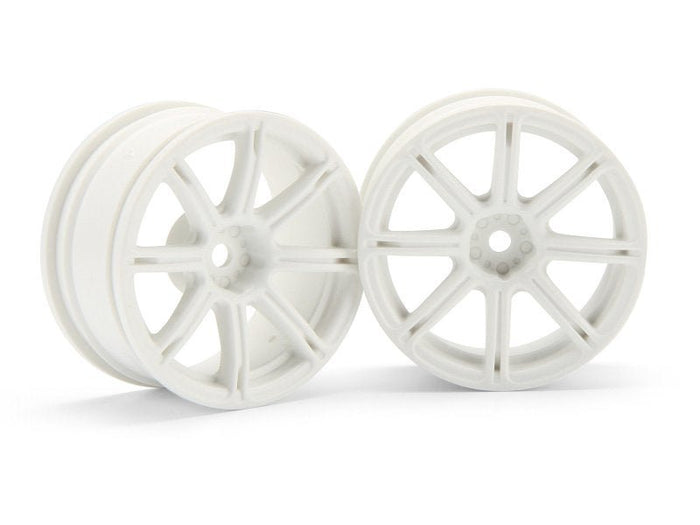 Work Emotion XC8 Wheel 26mm White (3mm Offset)| Hobby Recreation Products