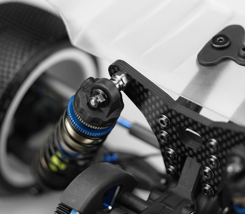 Fin Titanium Rear Shock Stand-offs w/ Bushing - 10mm| Hobby Recreation ...