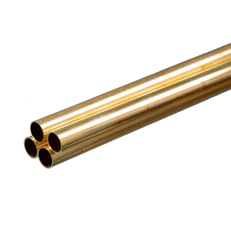 Round Brass Tube: 5/16" OD x 0.014" Wall x 36" Long| Hobby Recreation ...