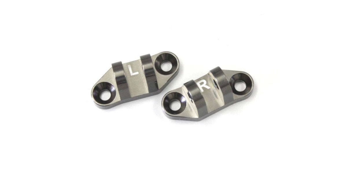 Aluminum Front Upper Pivot, Gunmetal, Optima| Hobby Recreation Products