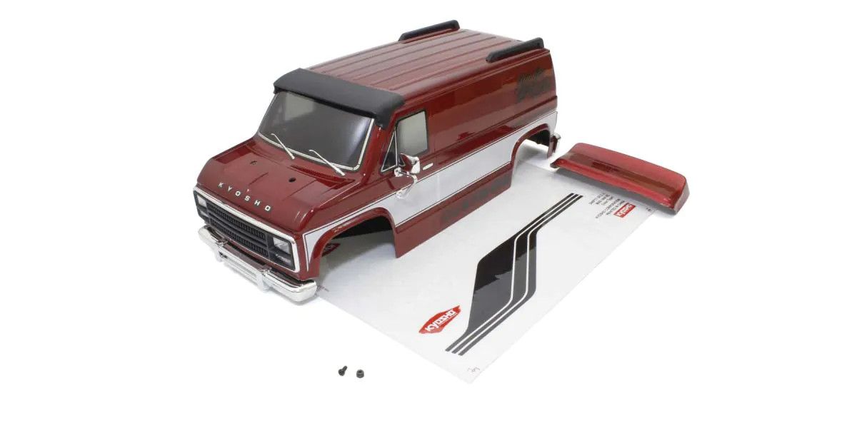 Mad Van VE Decoration Body Set Red| Hobby Recreation Products