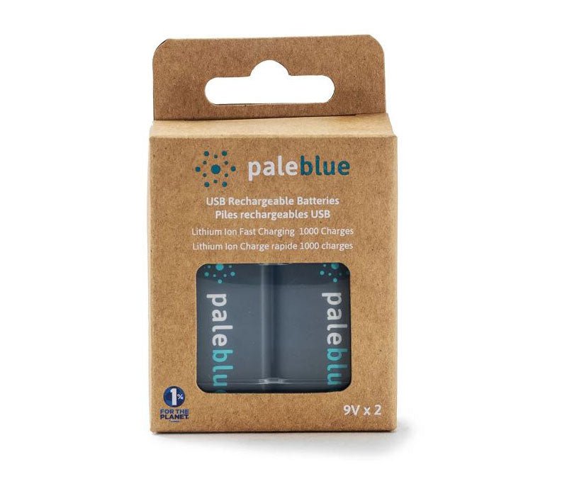 Pale Blue Lithium Ion Rechargeable 9V Batteries 2pk| Hobby Recreation ...
