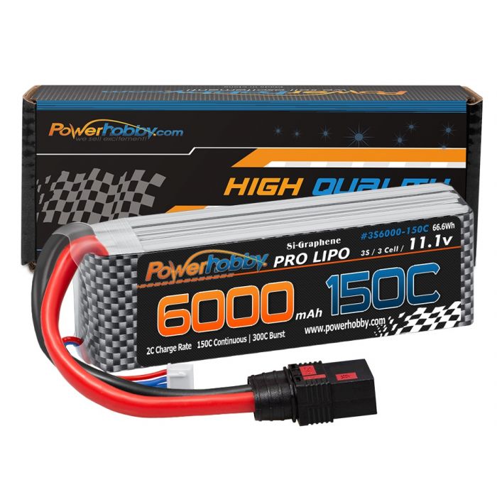XTREME 3S 11.1V 6000mah 150c-300C Lipo Battery W QS8| Hobby Recreation ...