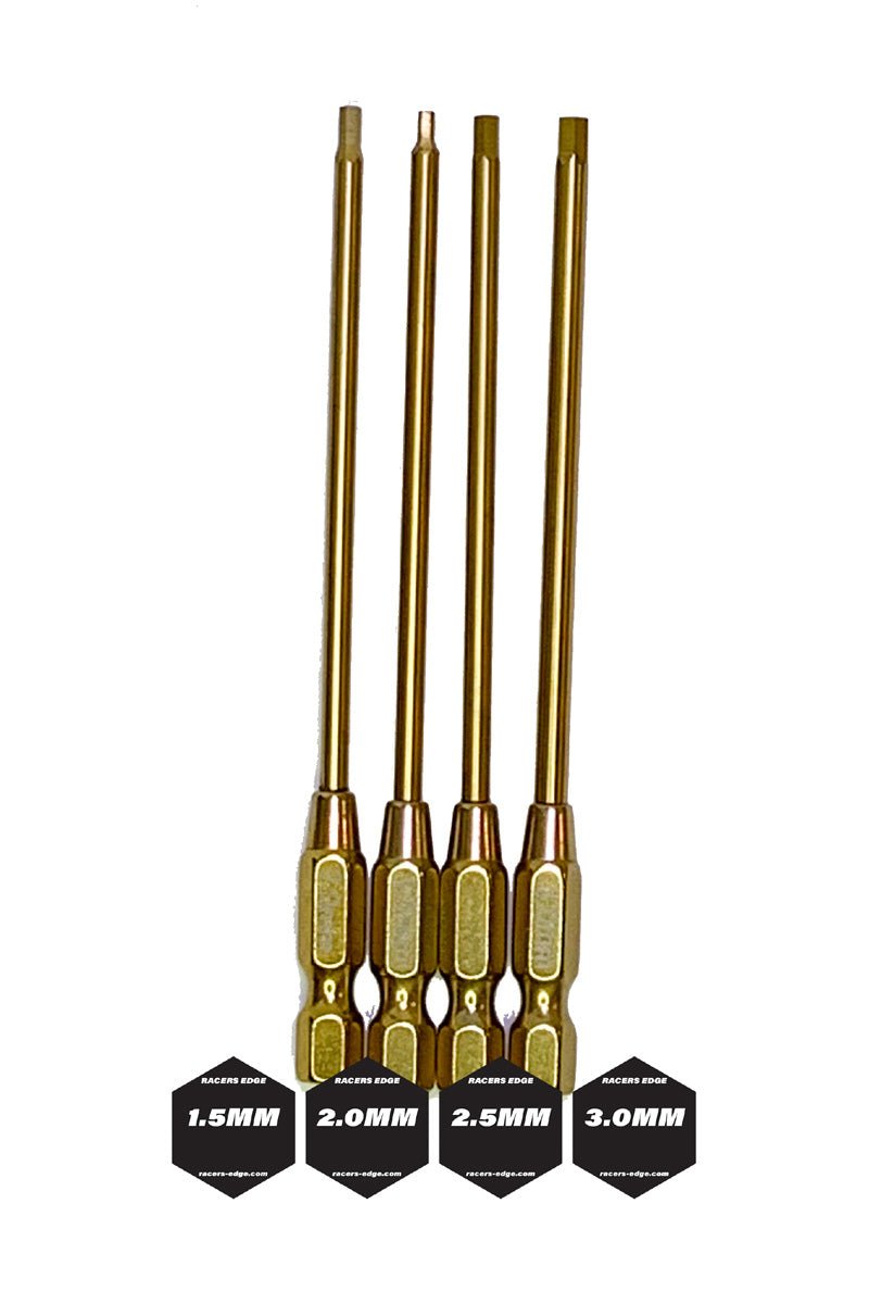 Titanium Allen Wrench Tips, Power Tool Replacements (4pcs)| Hobby ...