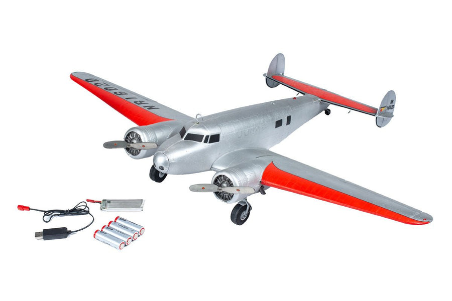 Lockheed Electra Micro RFT Airplane (Requires Futaba TX)| Hobby ...