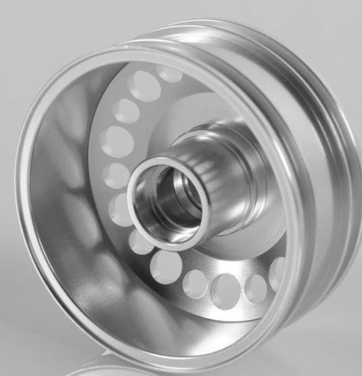 Chaos Semi Truck Front Wheels w/ Spiked Caps| Hobby Recreation Products