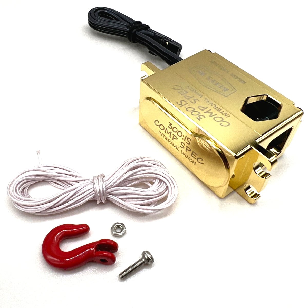 300 Comp Spec - Brass Edition, Internal Spool Winch| Hobby Recreation ...