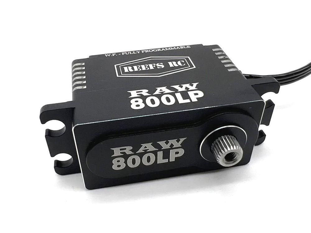 RAW 800 LP Black Servo, Programmable| Hobby Recreation Products